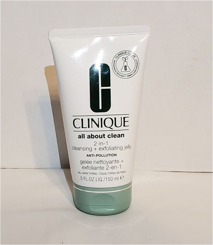 Clinique All About Clean 2-in-1 cleansing + exfoliating jelly 5 oz ...