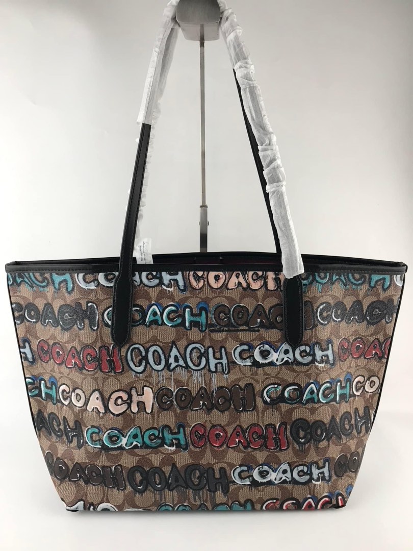 Coach City Tote, Luxury, Bags & Wallets on Carousell