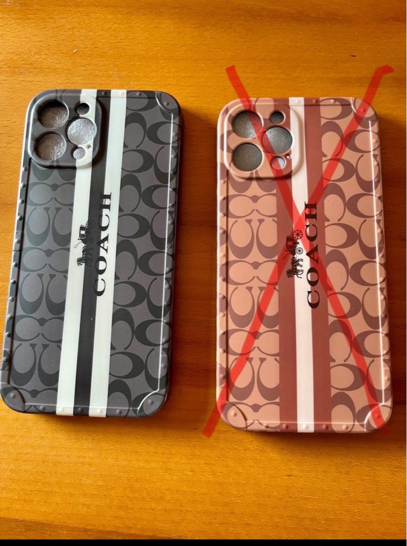 COACH print iPhone 12 Pro Max case, Mobile Phones & Gadgets, Mobile ...