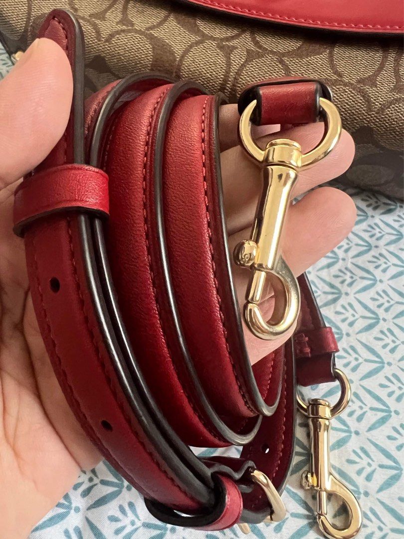 Coach Tilly Satchel 23 in signature canvas - pre loved, Luxury, Bags ...