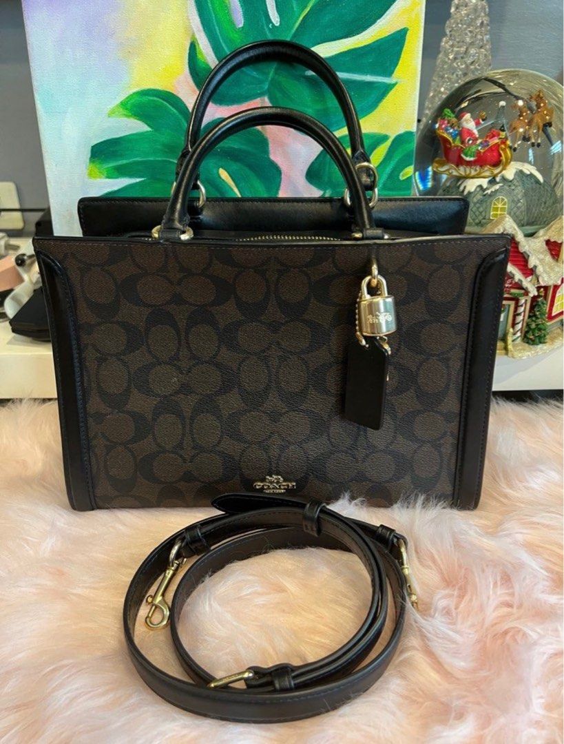 Coach Zoe Carryall Signature Leather Bag, Luxury, Bags & Wallets on ...