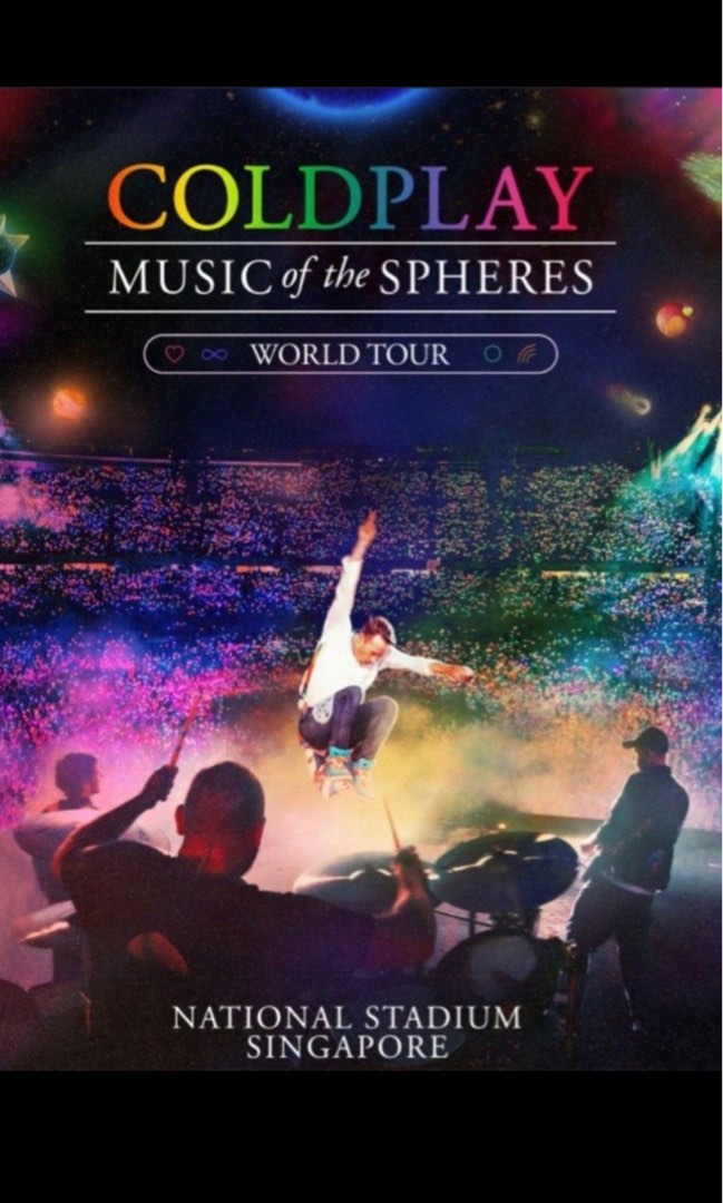 Coldplay Cat 4 tickets, Tickets & Vouchers, Event Tickets on Carousell