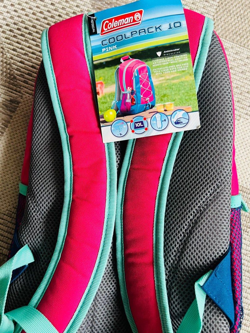 Coleman CoolPack 10L Backpack, Women's Fashion, Bags & Wallets ...