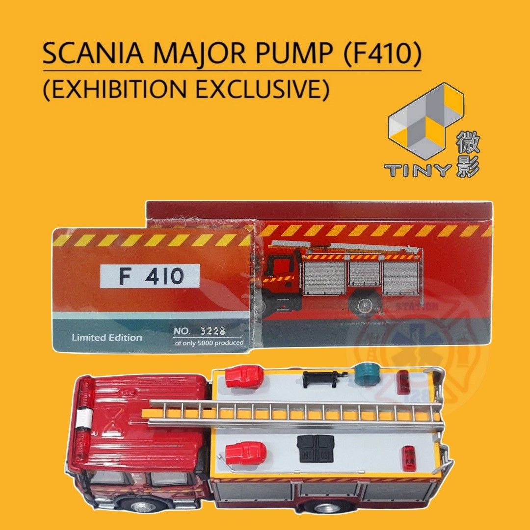 Collectibles Tiny City SCANIA MAJOR PUMP (F410) (EXHIBITION EXCLUSIVE), Hobbies & Toys, Toys ...