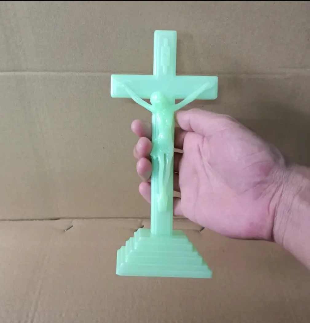 Crucifix luminous 10inch, Hobbies & Toys, Memorabilia & Collectibles ...