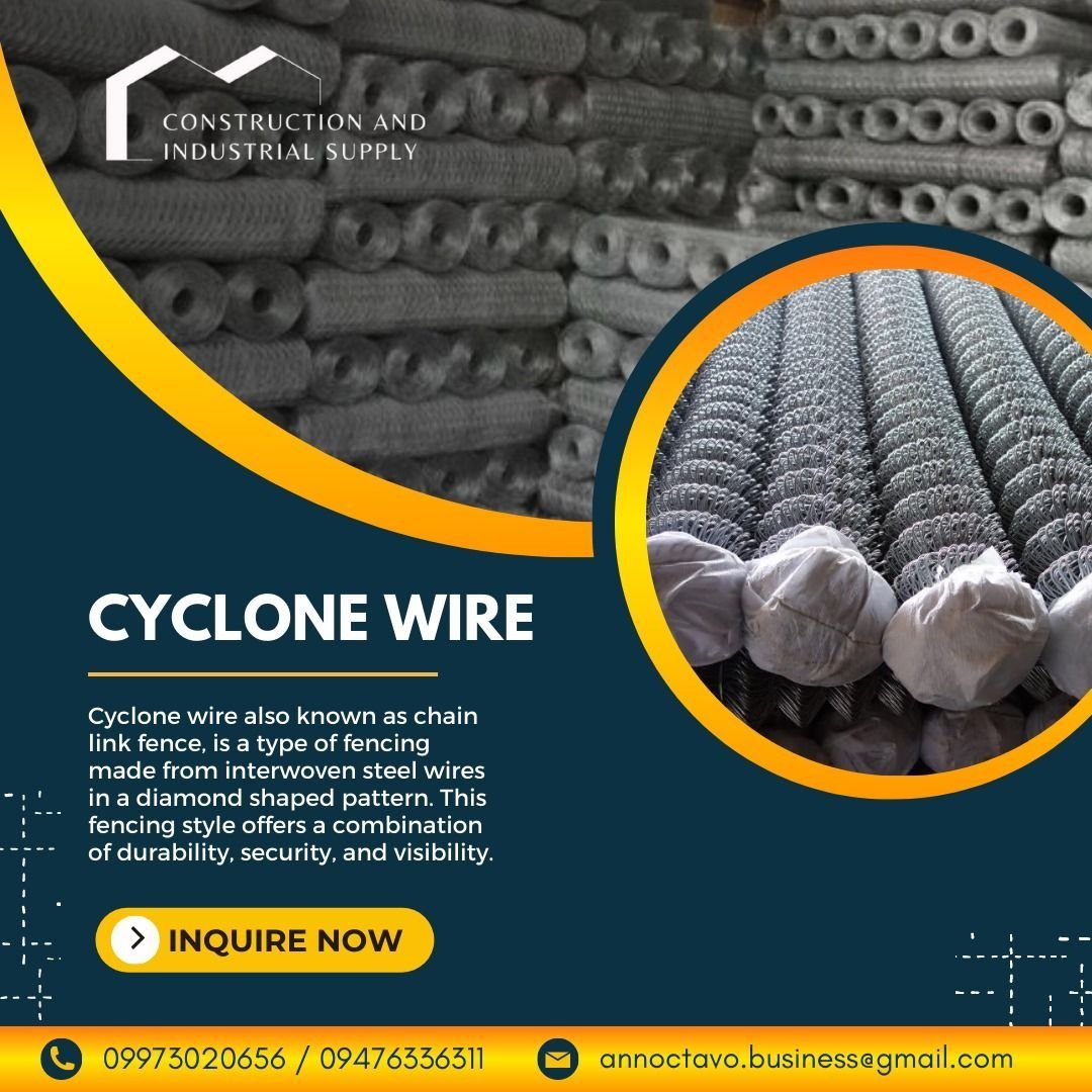 Cyclone Wire | Security Wire | Livestock Fencing | Chain Link Fence ...