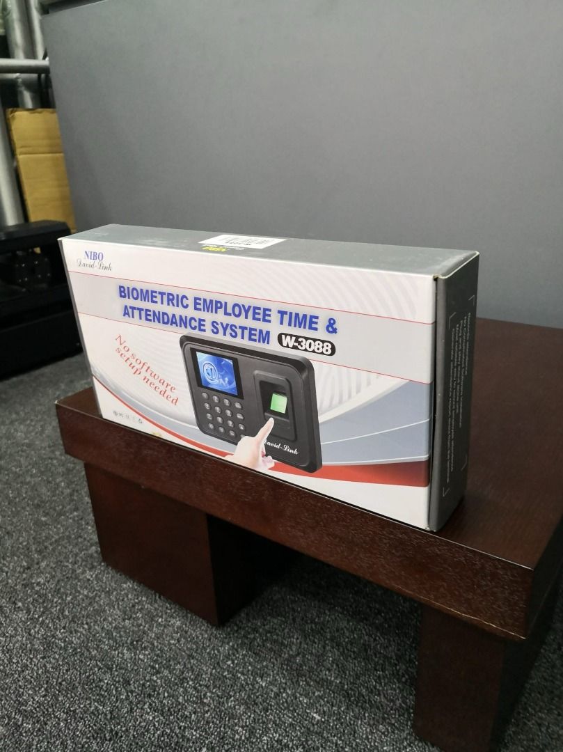 BNIB David-Link Biometric Employee Time & Attendance System W-3088 ...