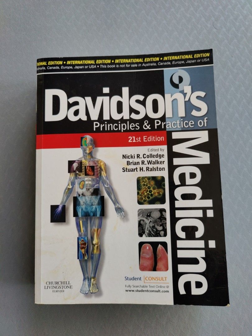 Davidsons's Principles and Practice of Medicine 21st Edition, Hobbies ...