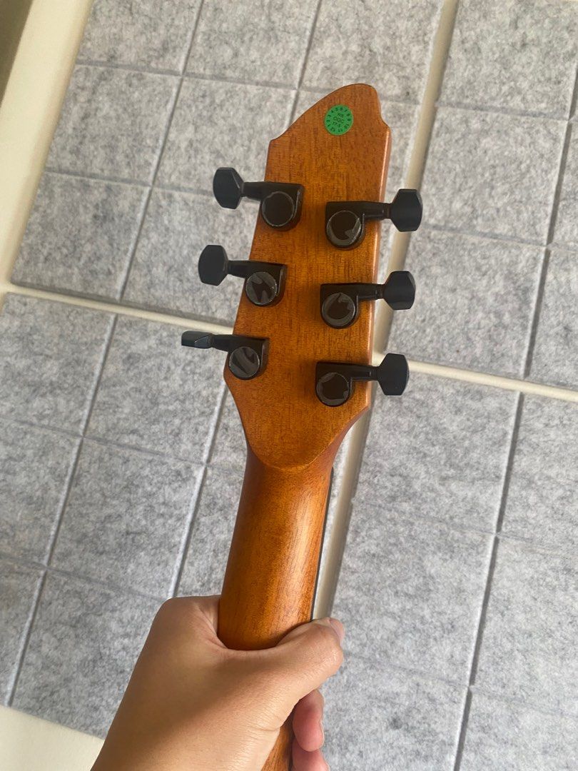 D&D Django Jr. Acoustic Guitar with Cherub GT-2 Preamp, Hobbies & Toys ...