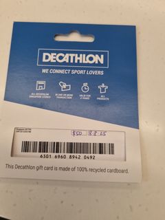 Decathlon $50 card, Tickets & Vouchers, Vouchers on Carousell