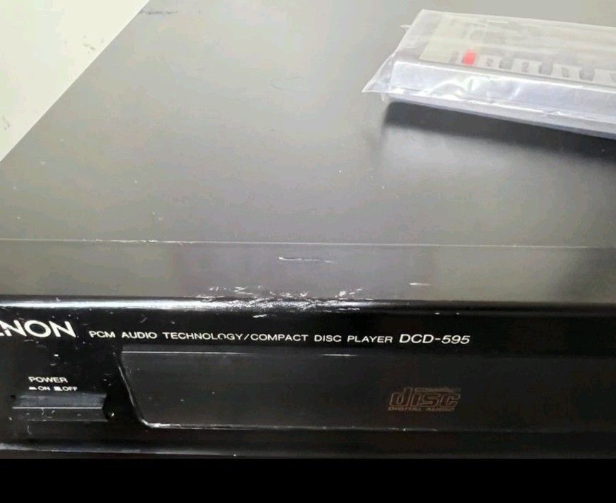 Denon DCD-595 CD PLAYER, 音響器材, 音樂播放裝置 MP3及CD Player - Carousell