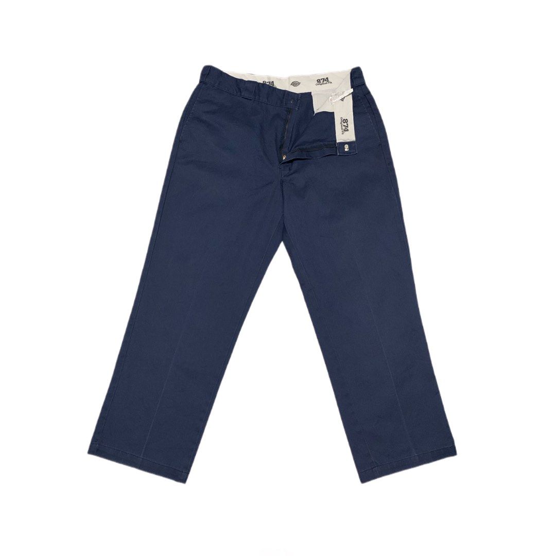 Dickies NAVY BLUE 874 OG Fit (38), Men's Fashion, Bottoms, Jeans on ...