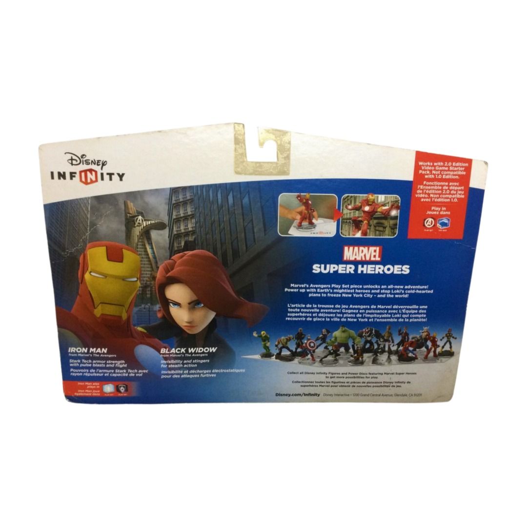 Disney Infinity MARVEL'S THE AVENGERS Collectible Toy Set Marvel Super ...