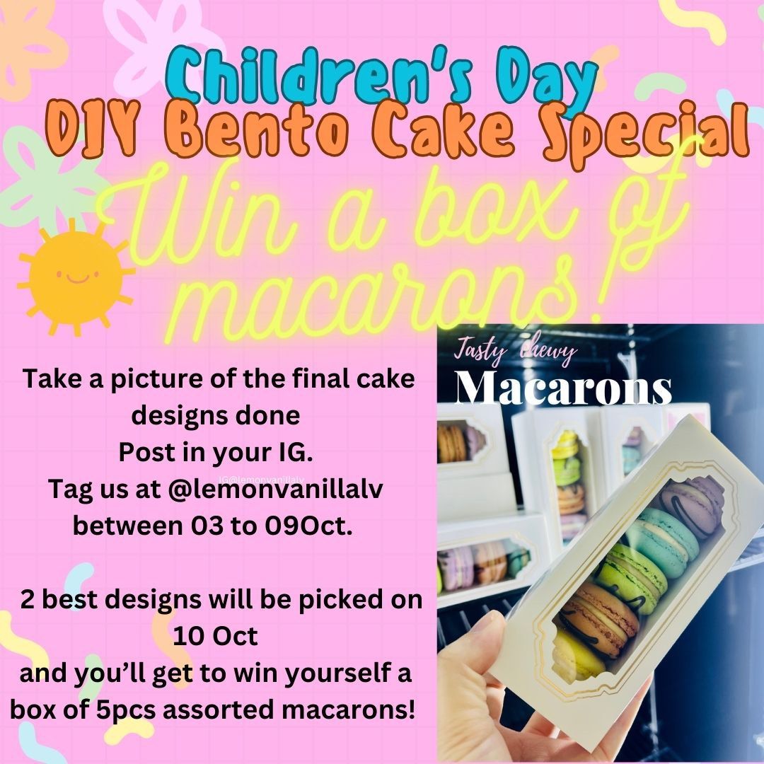 Diy bento cake set, Food & Drinks, Homemade Bakes on Carousell