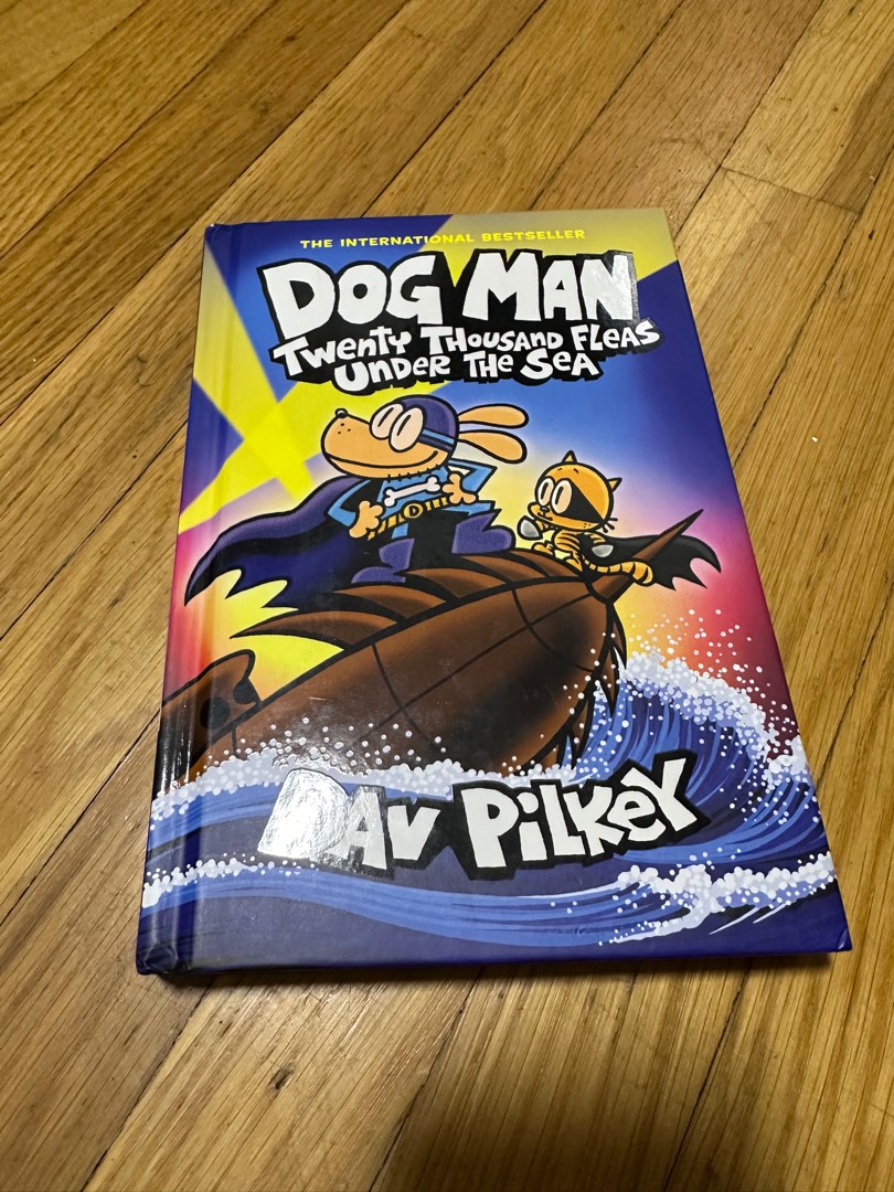 Dog Man - Twenty thousand fleas under the sea, Hobbies & Toys, Books ...