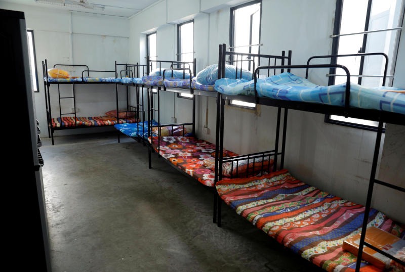 Dormitory Bed Space Room Unit House For Rent In Construction Workers ...