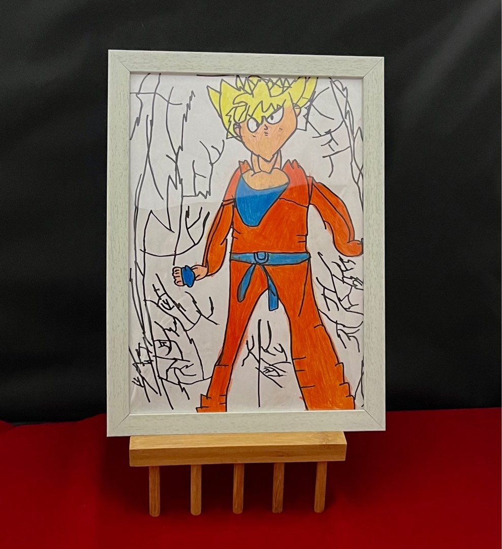 Dragon Ball Hand Drawing, Everything Else on Carousell