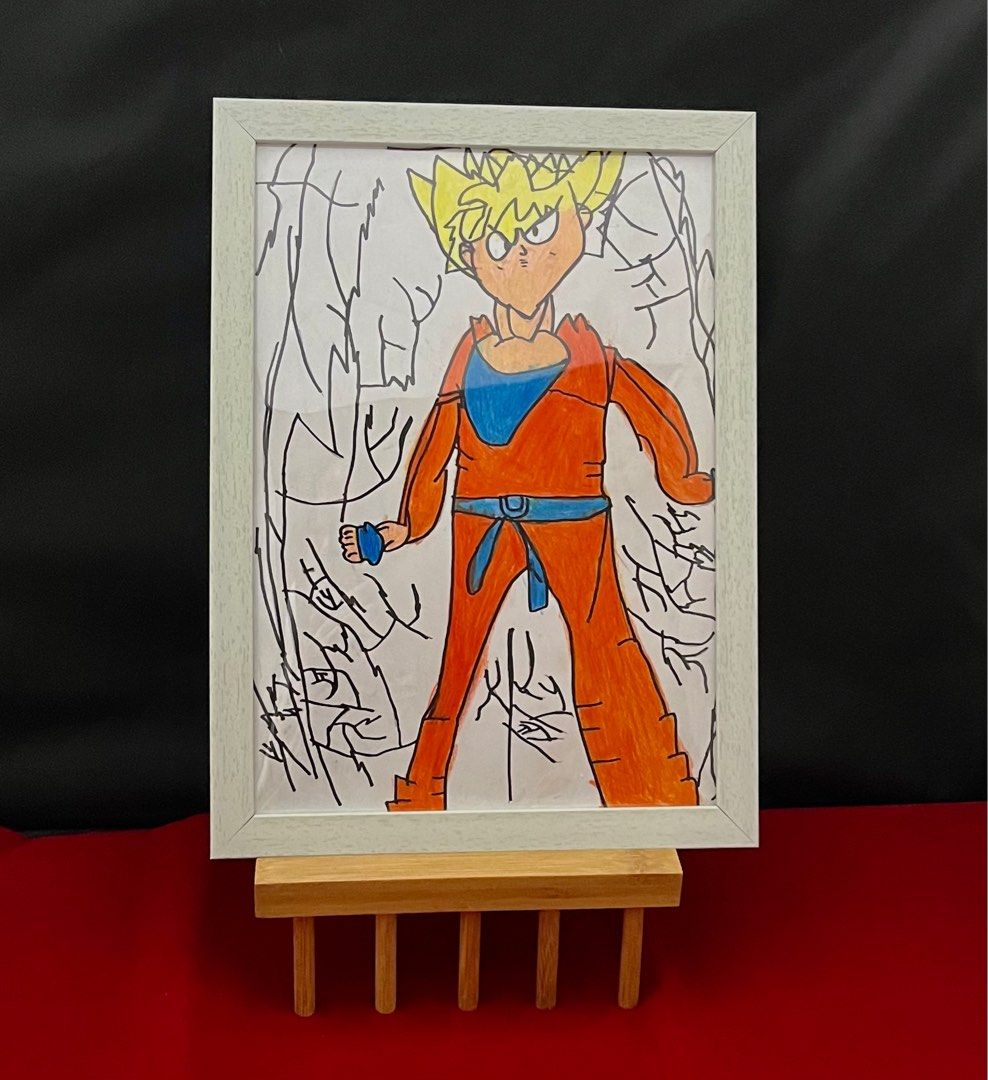 Dragon Ball Hand Drawing, Everything Else on Carousell