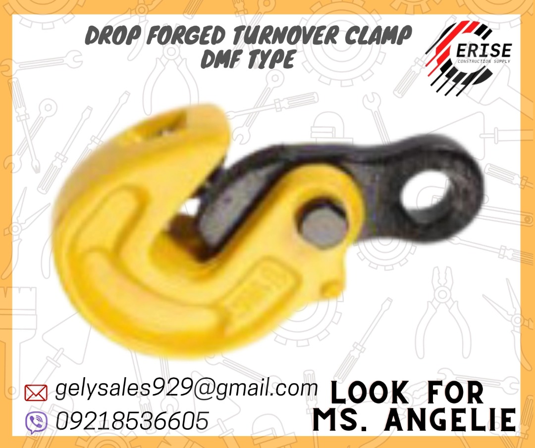 DROP FORGED TURNOVER CLAMP, Commercial & Industrial, Construction Tools ...