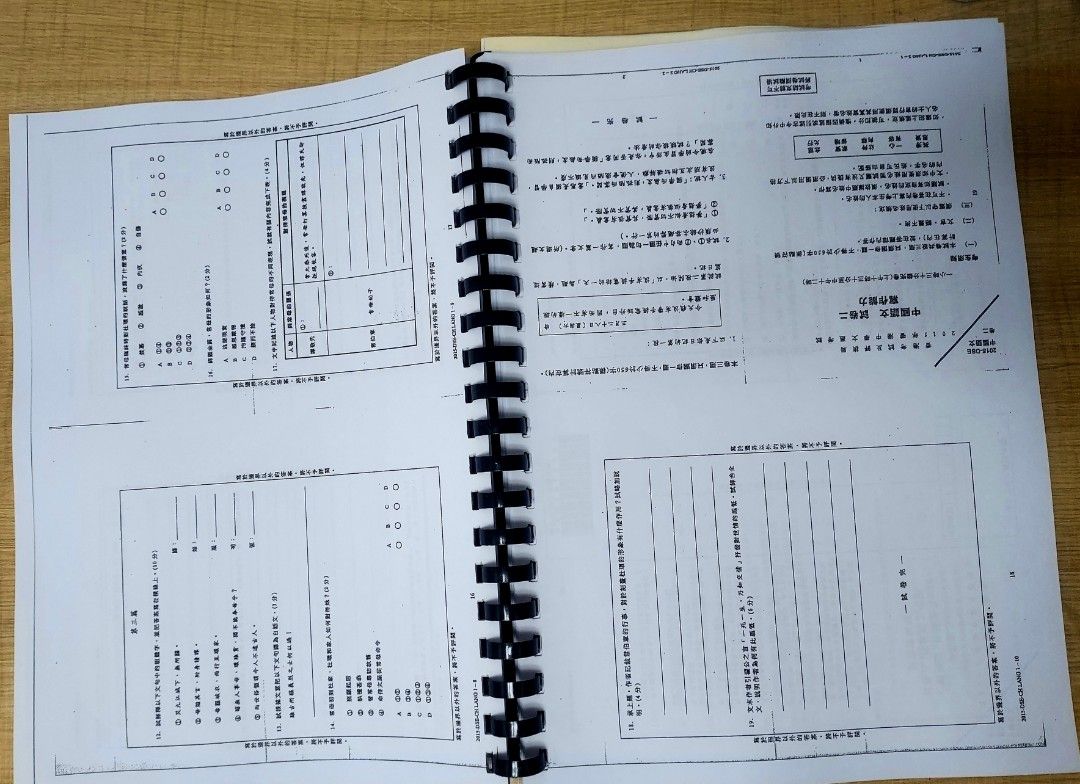 dse past paper ：dse 中文 中國語文 past paper by-year with marking scheme 2012 ...
