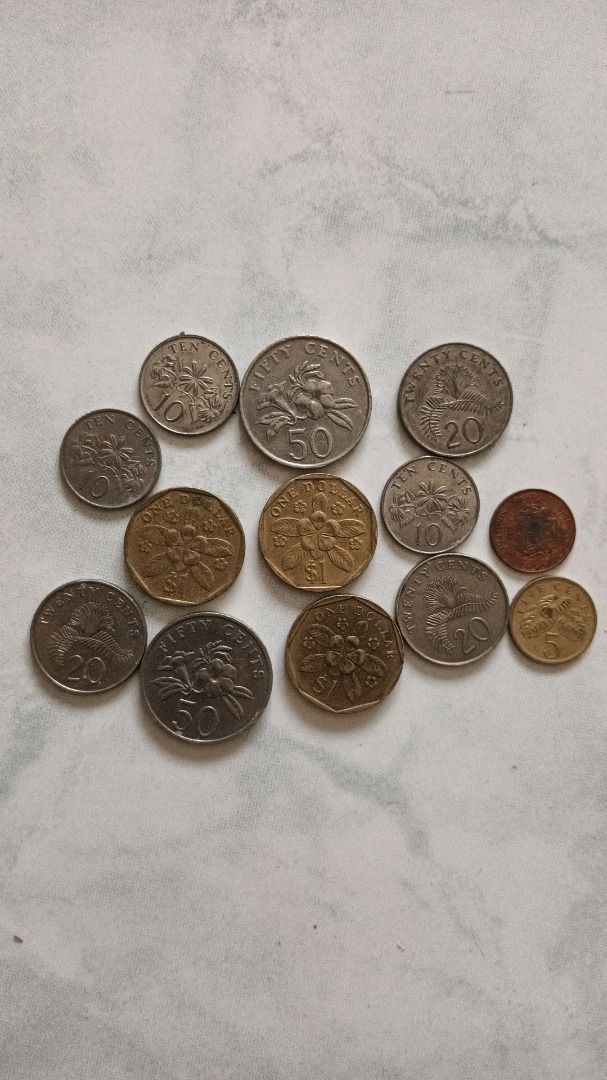 duit syiling singapore, Hobbies & Toys, Collectibles & Memorabilia, Currency on Carousell