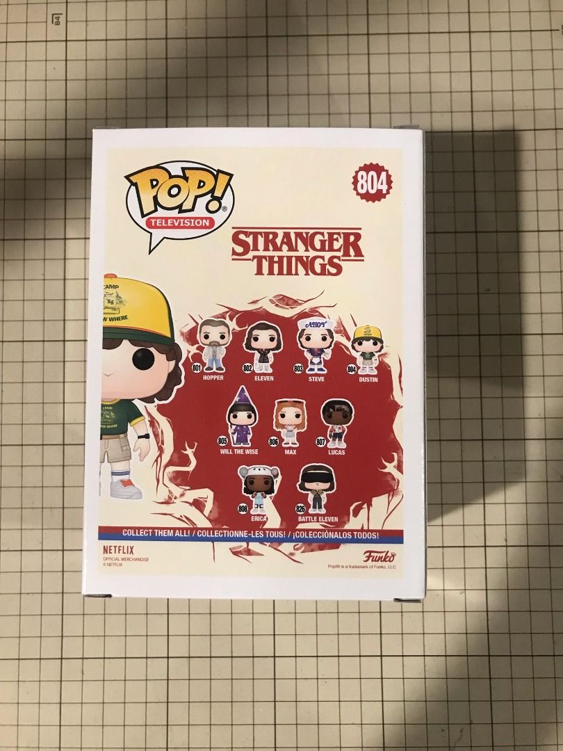 Dustin Camp Outfit #804 Funko Pop Television Netflix Stranger Things ...