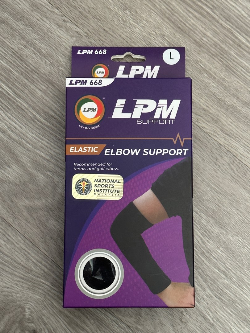 Elastic Elbow Support LPM 668, Sports Equipment, Exercise & Fitness ...