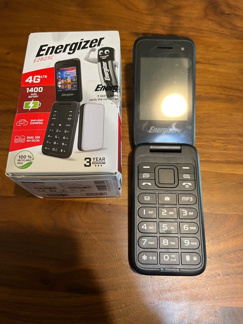 Energizer E282SC Smart Feature Phone, Mobile Phones & Gadgets, Mobile ...