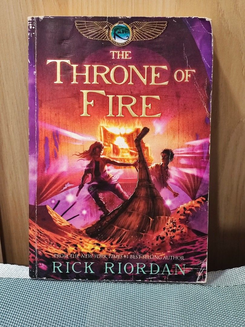(ENG) The Throne Of Fire, Hobbies & Toys, Books & Magazines, Children's ...