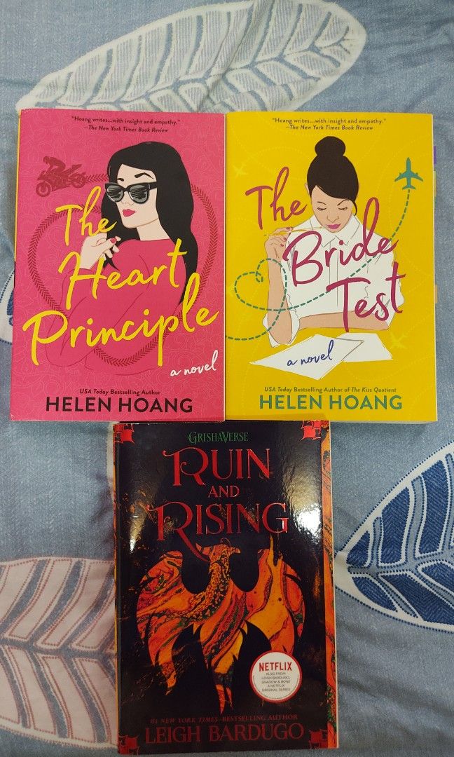 English Novel, Heart Principle, The Bride Test, Ruin And Rising ...