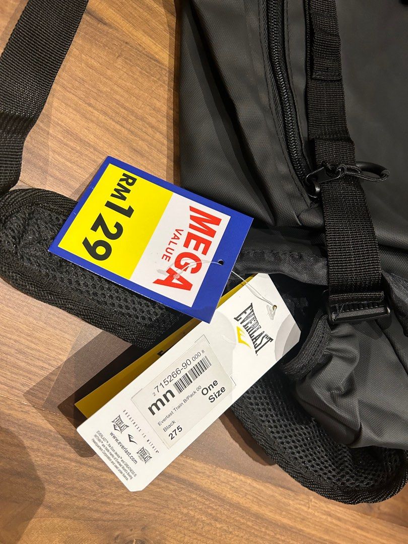 Everlast Training Backpack - Black - Brand New - Negotiable, Men's ...