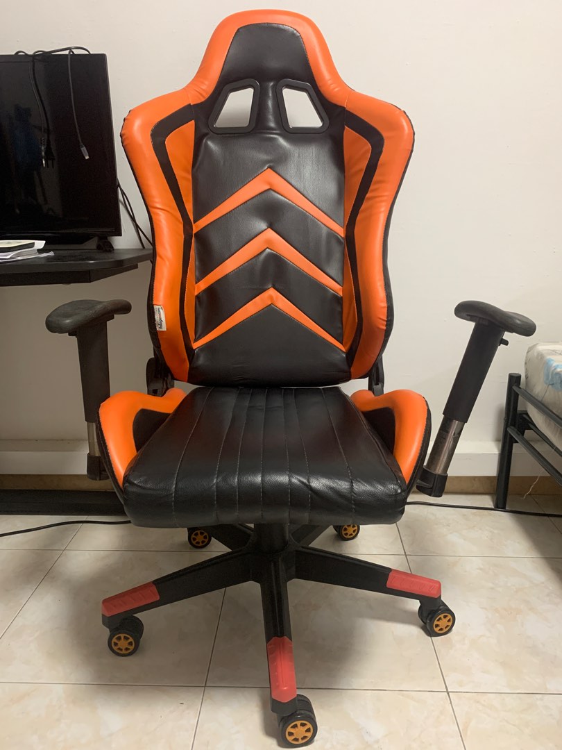 EXTREME Inkagu Leather Ergonomic Gaming Chair, Furniture & Home Living ...