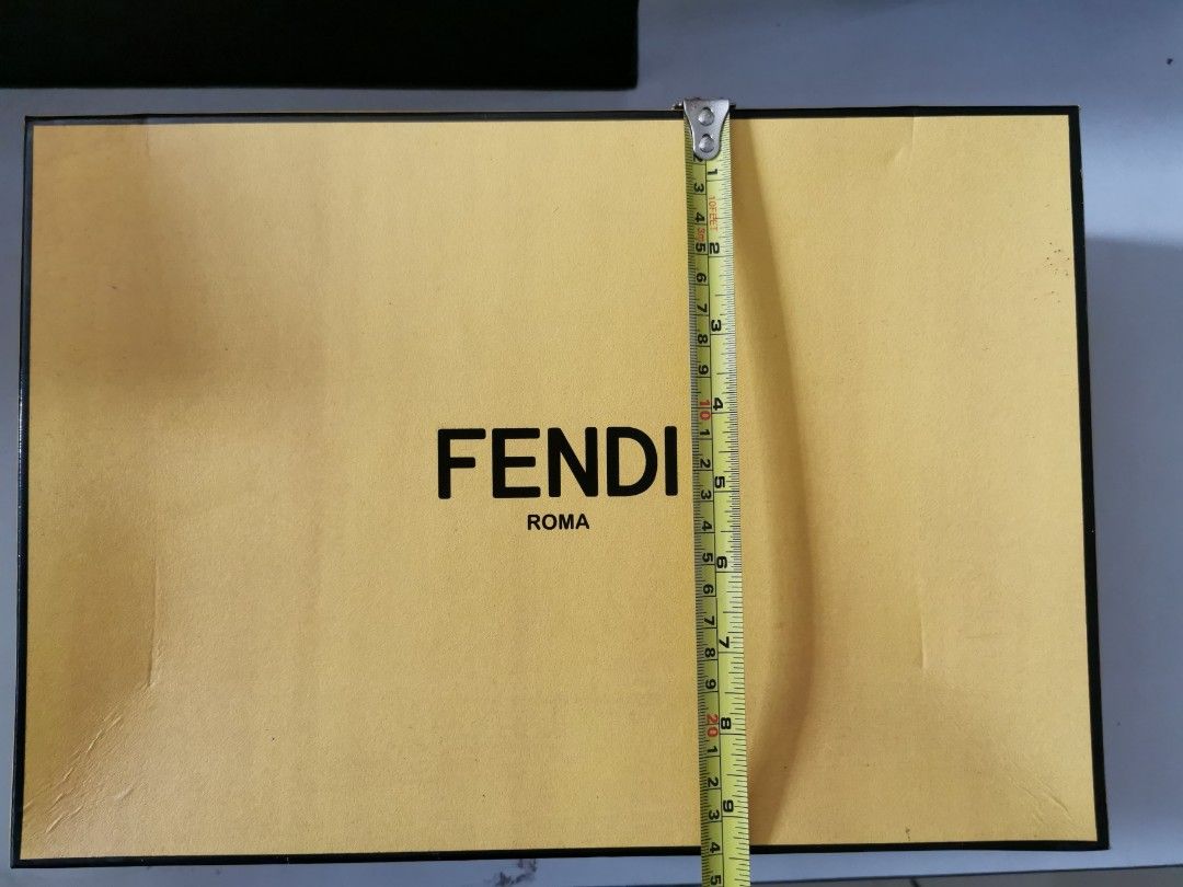 Fendi shoe box, Luxury, Accessories on Carousell