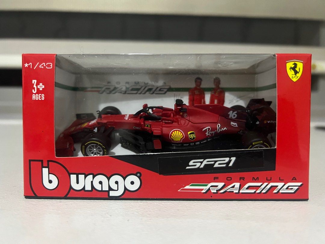 Ferrari Bburago Formula 1 Charles Leclerc 1:18 Model, Hobbies & Toys ...