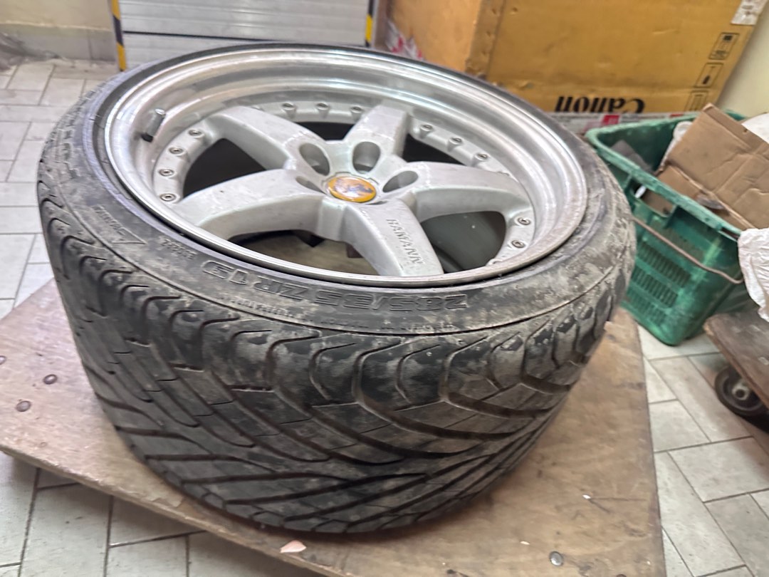 Ferrari rims 1pcs only , Car Accessories, Tyres & Rims on Carousell