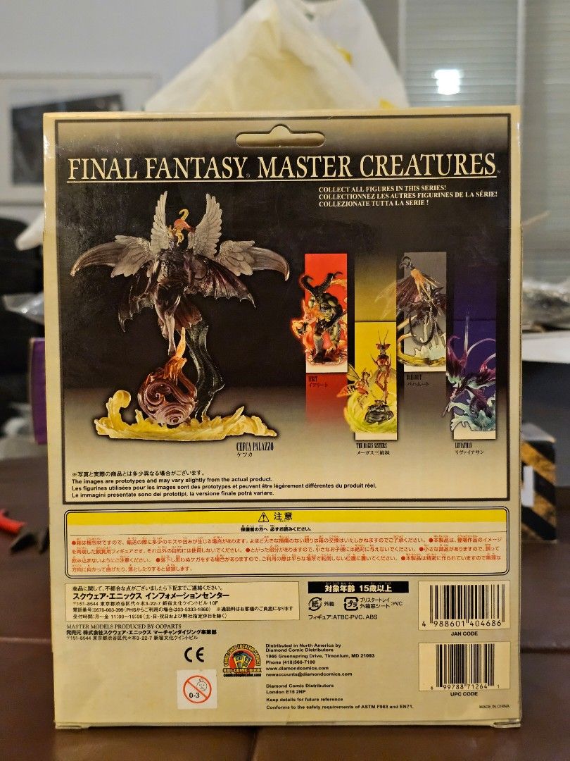 FINAL FANTASY MASTER CREATURES - CEFCA PALAZZO, Hobbies & Toys, Toys ...