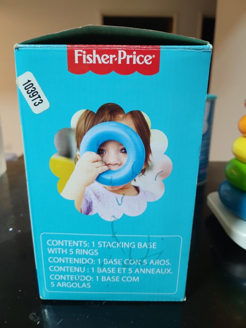 Fisher-Price Rock-a-Stack, Babies & Kids, Infant Playtime on Carousell