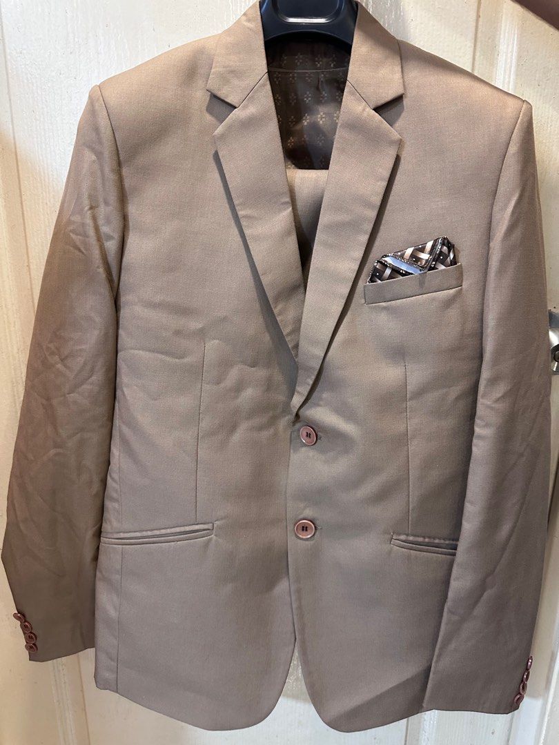 Formal Men Coat (FULL SET), Men's Fashion, Coats, Jackets and Outerwear ...