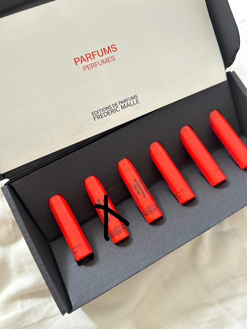 Frederic Malle sample vial perfume tester - musc ravageur and iris ...