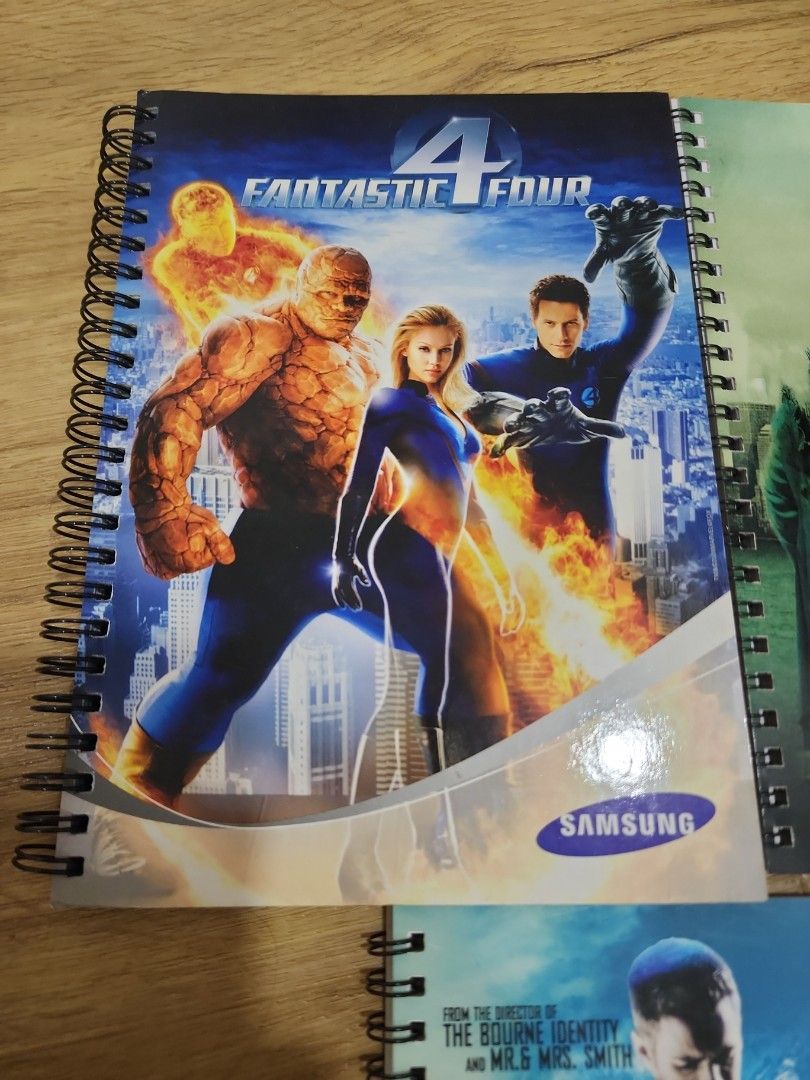 [FREE POSTAGE] 3 x movie notebooks, Hobbies & Toys, Stationery & Craft ...