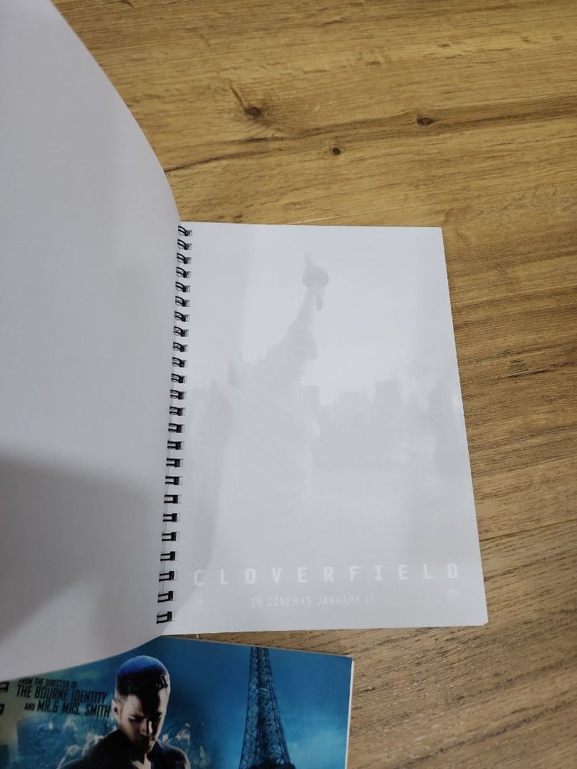 [FREE POSTAGE] 3 x movie notebooks, Hobbies & Toys, Stationery & Craft ...