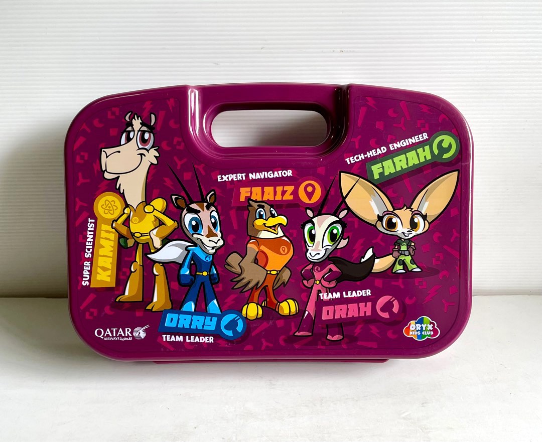Free QATAR Airlines ORYX Kids Club Toy Carrier Box only, Hobbies & Toys ...