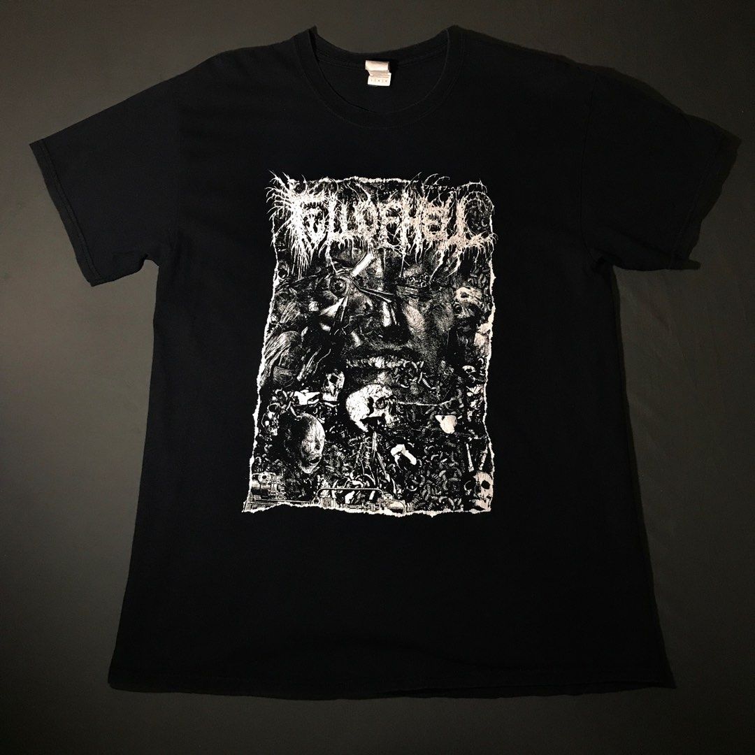 FULL OF HELL, Men's Fashion, Tops & Sets, Tshirts & Polo Shirts on ...