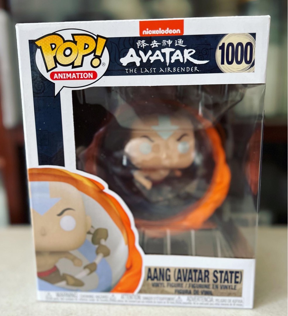 Funko Pop Avatar : The Last Airbender Aang All Elements 6-Inch, Hobbies ...