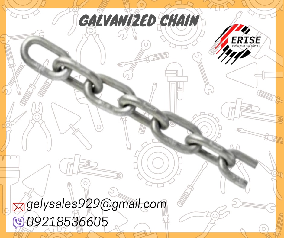 GALVANIZED CHAIN, Commercial & Industrial, Construction Tools ...