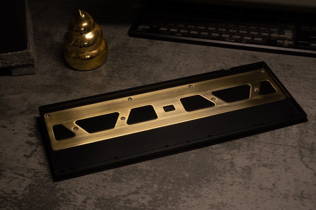 Geon Frog TKL F13 WKL Black Gold Custom Mechanical Keyboard, Computers ...