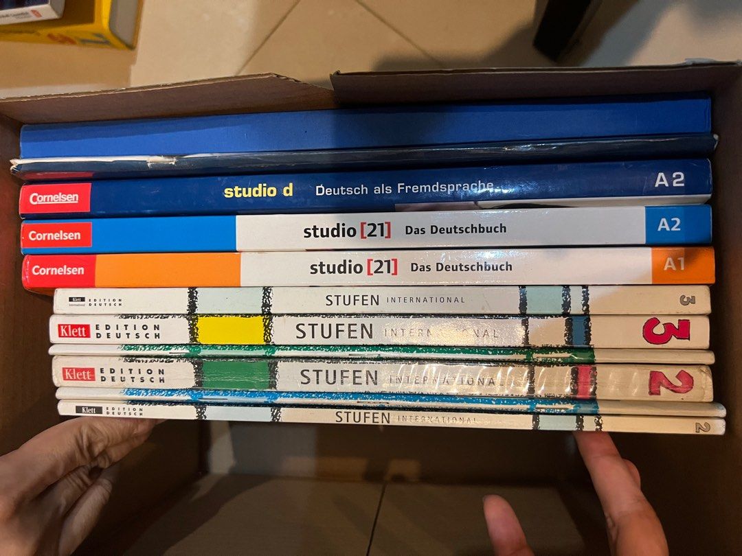 German textbooks and workbooks - Cornelsen studio d, Cornelsen studio ...