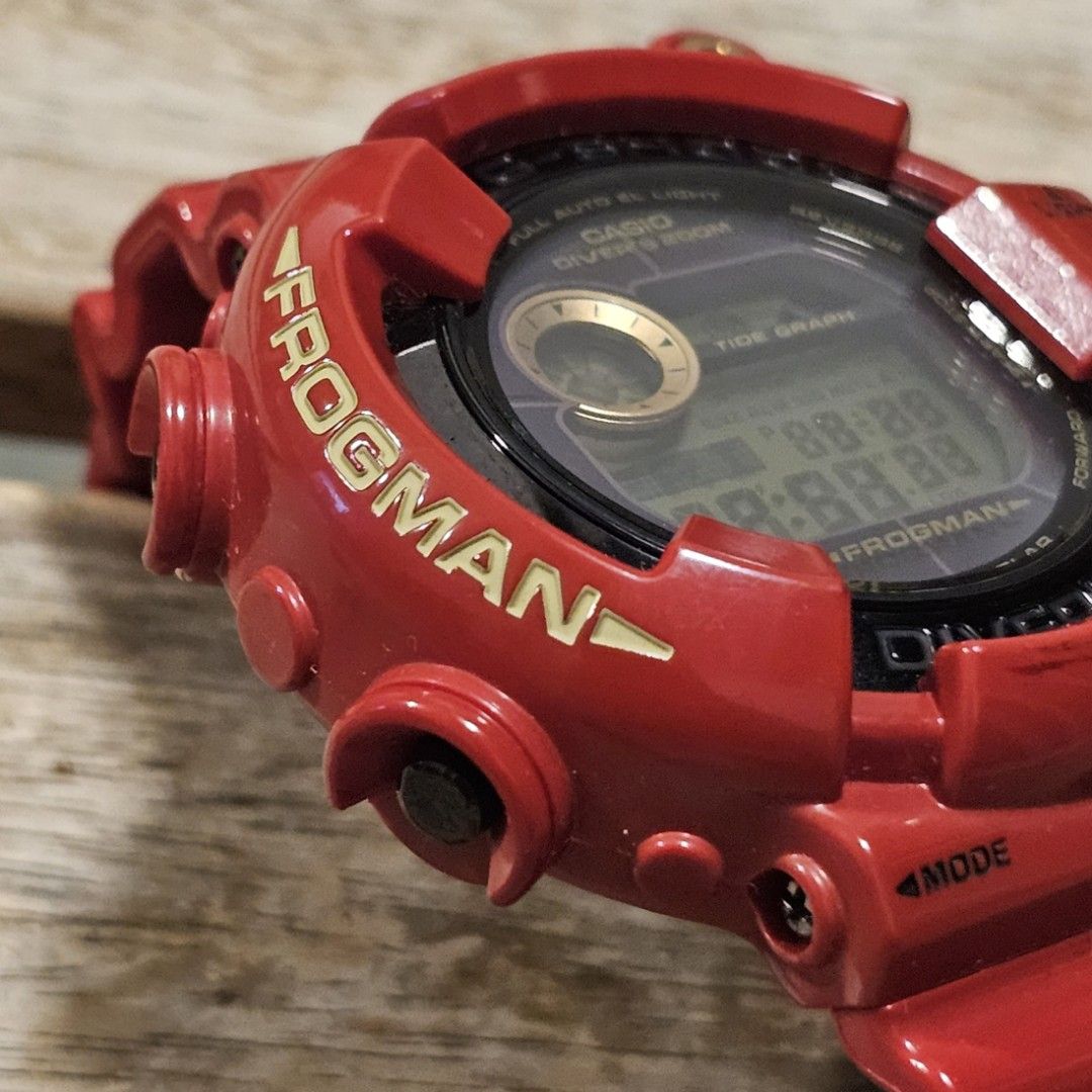 GF8230A RISING RED FROGMAN CASIO G-SHOCK 30TH ANNIVERSARY GSHOCK, Men's ...