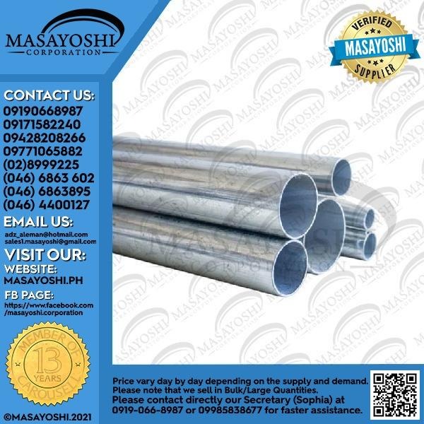 GI Pipe 10" x 250 mm | Steels | GI Pipe | Pipe | Galvanized Steel ...
