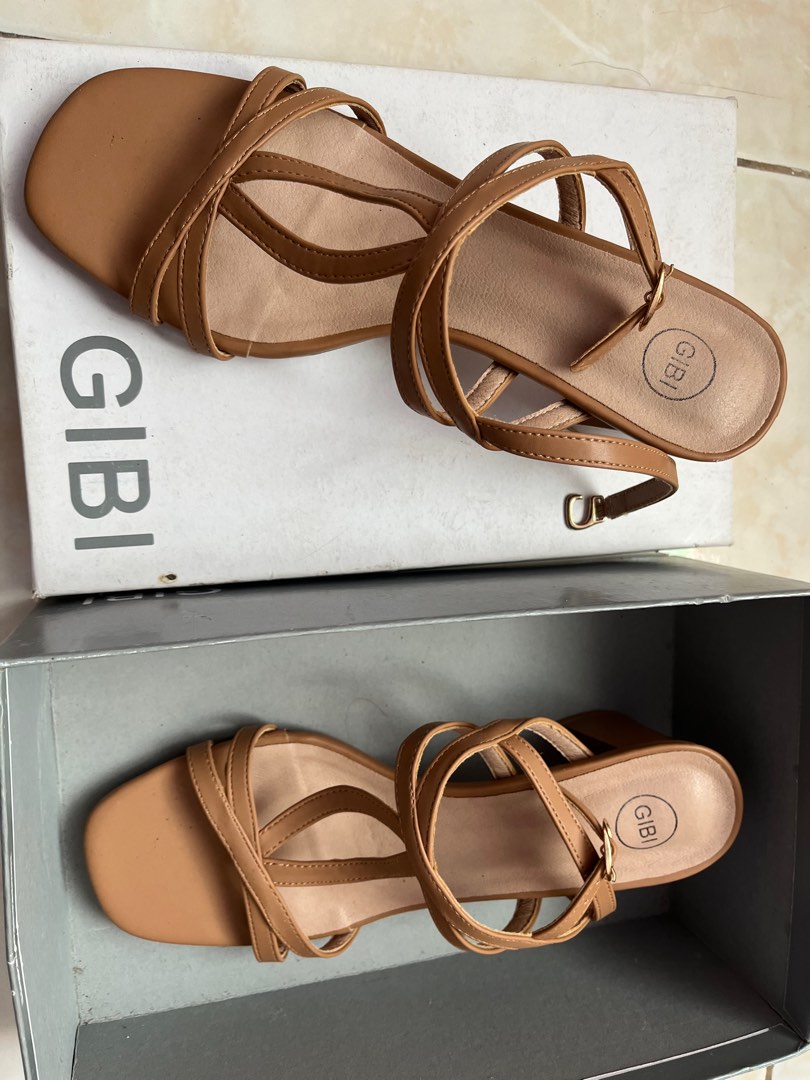Gibi sandals, Women's Fashion, Footwear, Sandals on Carousell